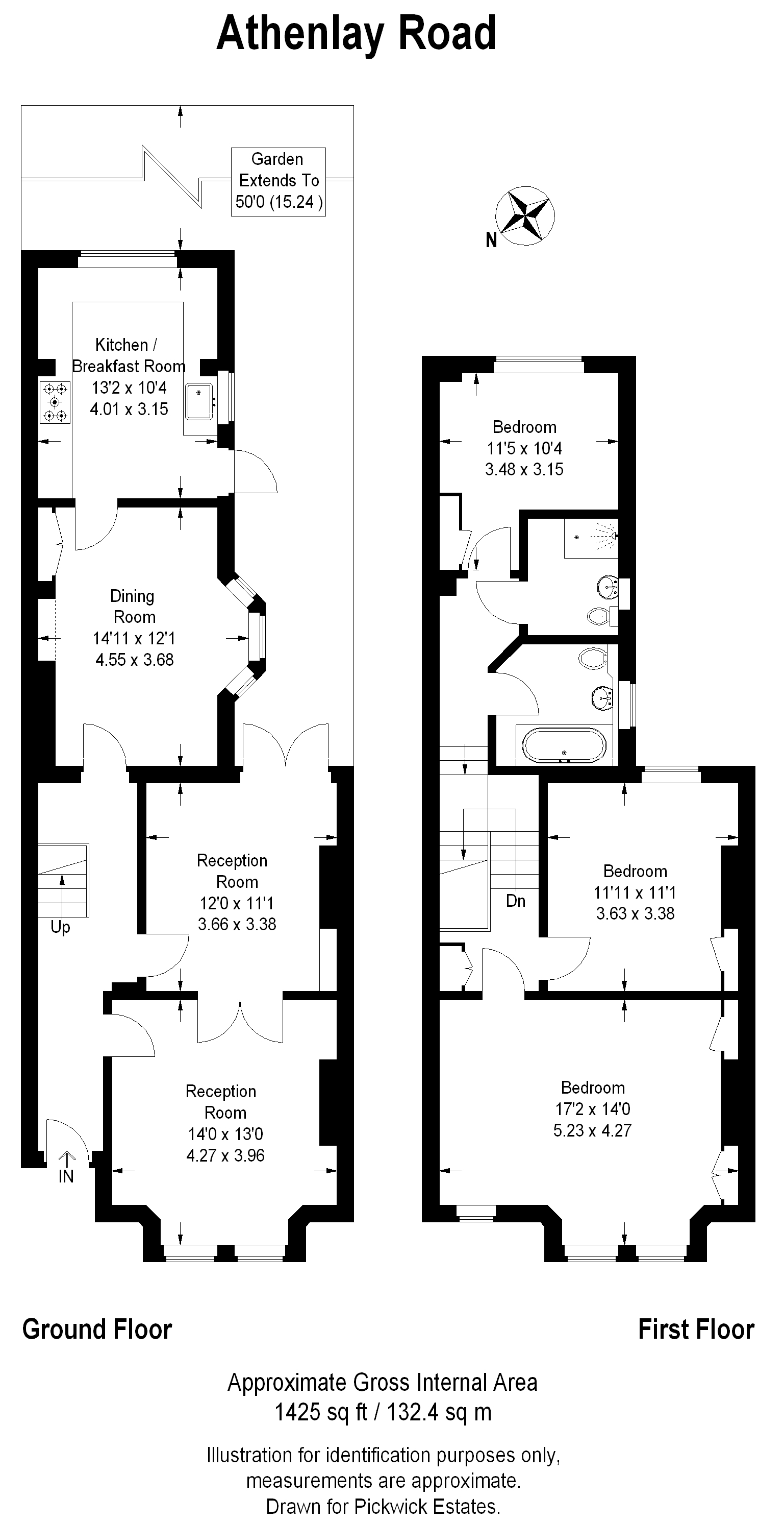 3 Bedroom House | SE15 3EN | Athenlay Road | Pickwick Estates