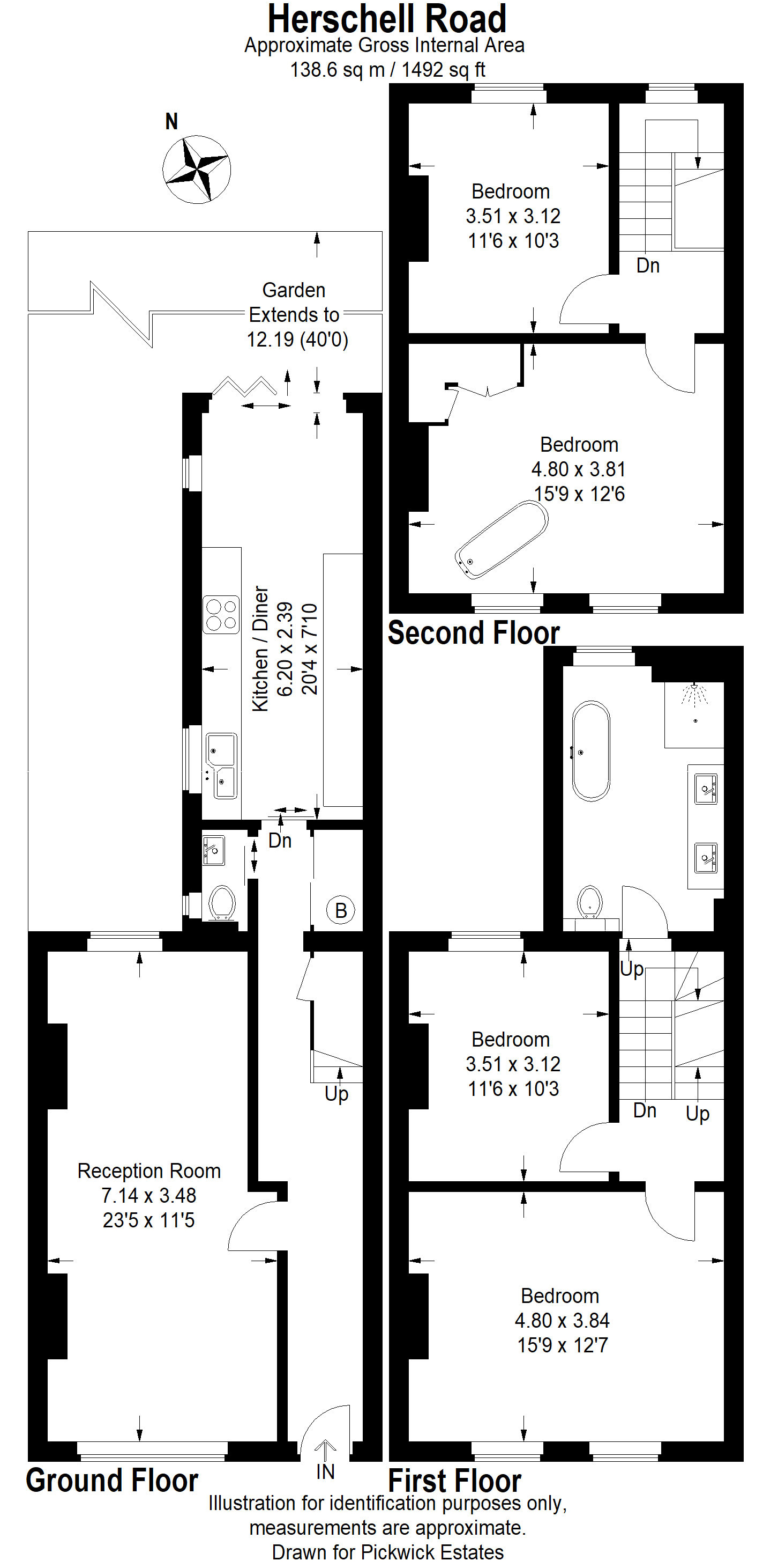 4 Bedroom House | SE23 1EG | Herschell Road | Pickwick Estates