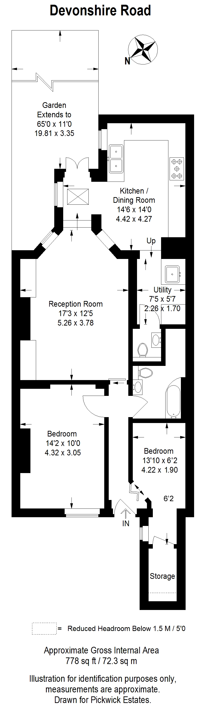 2 Bedroom Flat | SE23 3SX | Devonshire Road | Pickwick Estates