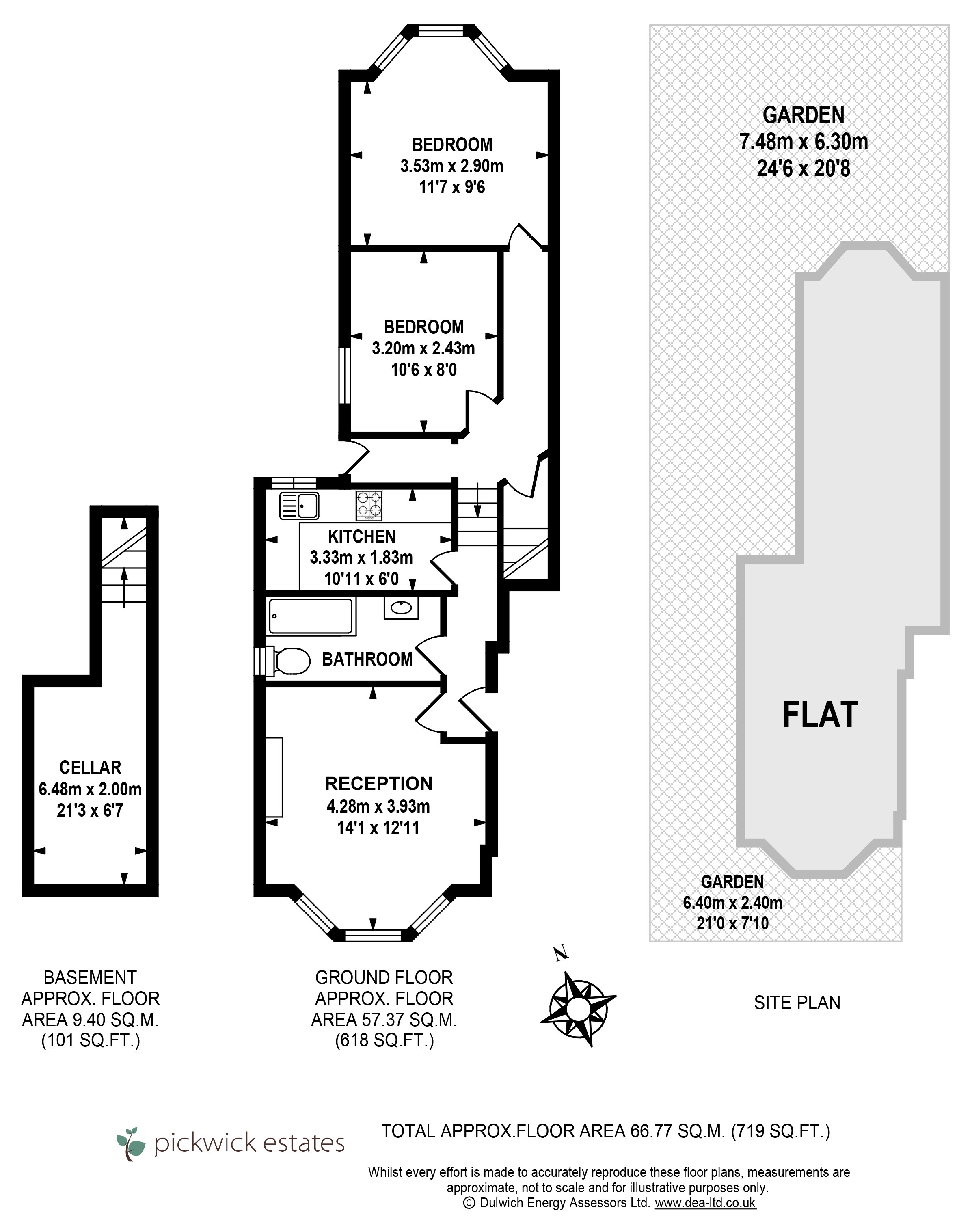2 Bedroom Flat | SE23 1DY | Honor Oak Park | Pickwick Estates