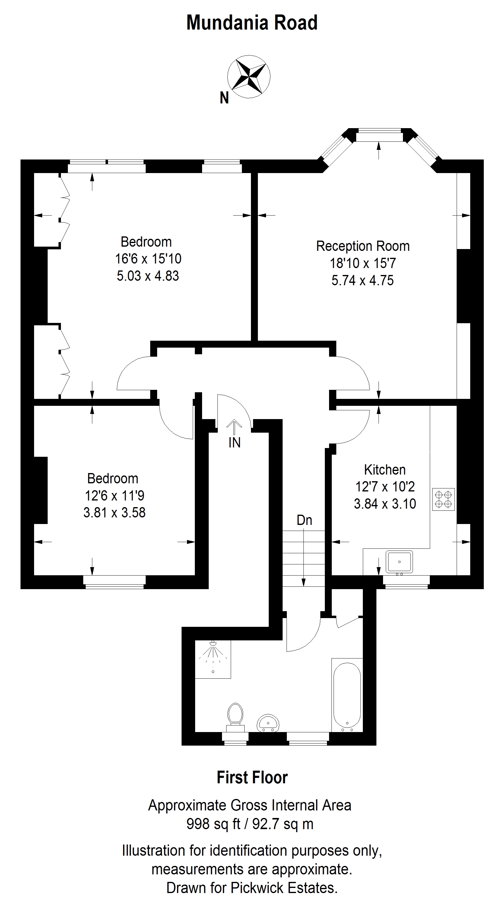 2 Bedroom Flat | SE22 0NG | Mundania Road | Pickwick Estates