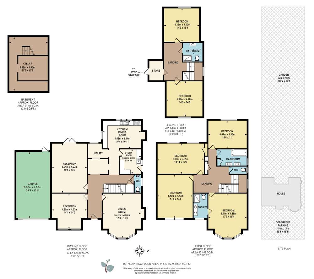 6 Bedroom House | SE26 5DT | Cator Road | Pickwick Estates